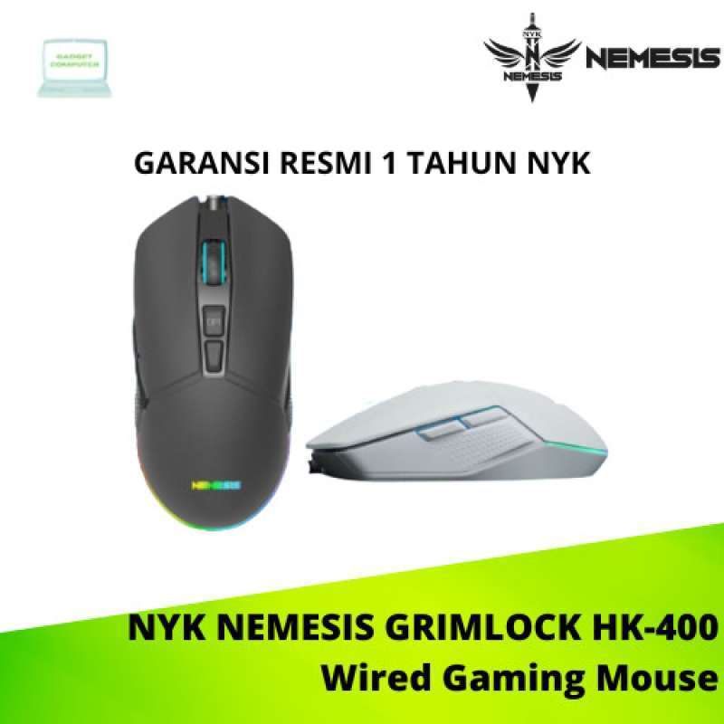 Promo Nemesis Grimlock HK-400 RGB Wired Gaming Mouse Diskon 23% di Seller Marimain Store - Duren ...