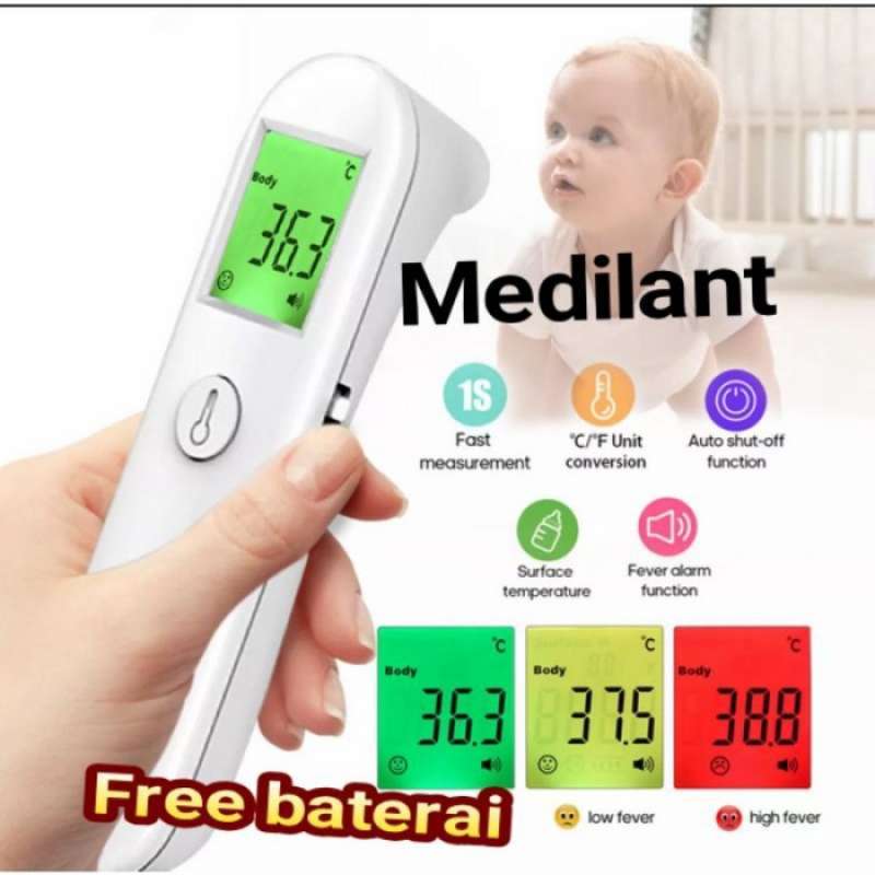 Jual Thermometer Infrared 2in1 Dahi Jidat Dan Telinga Kuping ...