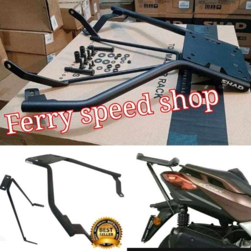 Promo Master Rack Shad Yamaha Xmax 250 / Bracket Box Xmax250 / Breket ...