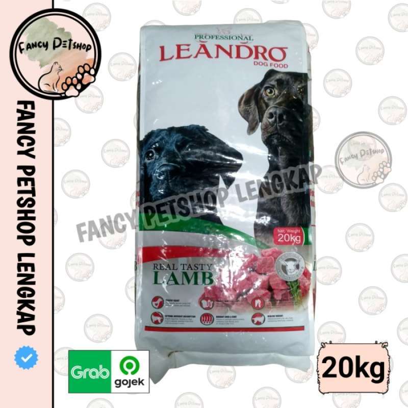 Promo Makanan Anjing Leandro Dog 20Kg Khusus Grab Dan Gojek Diskon 29% ...