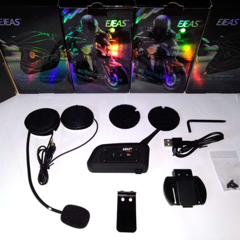 Promo intercom v6 pro. bluetooth intercom Diskon 29% di Seller Platinum ...