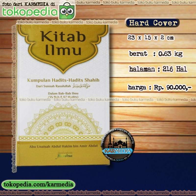 Promo Buku Kitab Ilmu - Kumpulan Hadits-Hadits Shahih Muawiyah ...