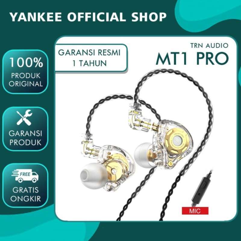 Promo TRN MT1 Pro Earphone Gaming Headset Headphone alt KZ EDX Pro CCA ...