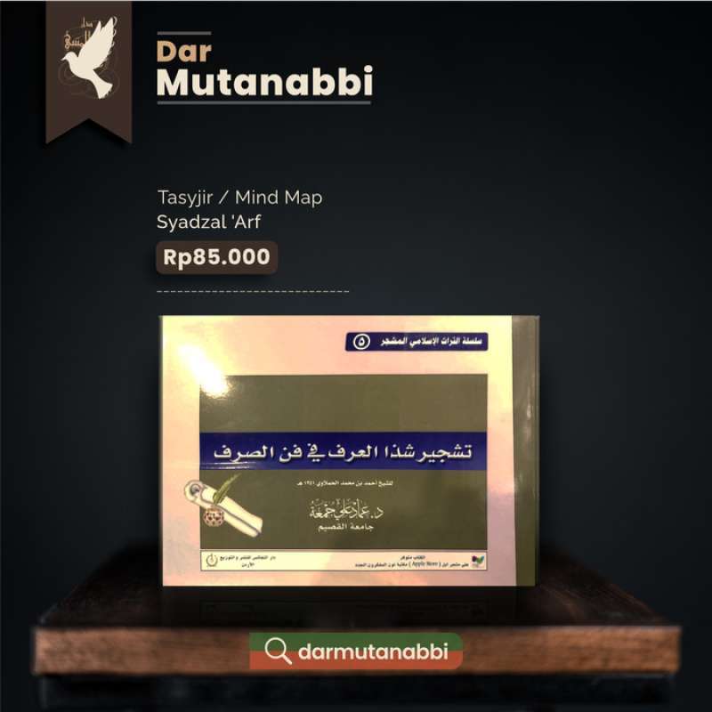 Promo Tasyjir Syadzal 'Arf تشجير شذا العرف في فن الصرف Mind Map Arf ...