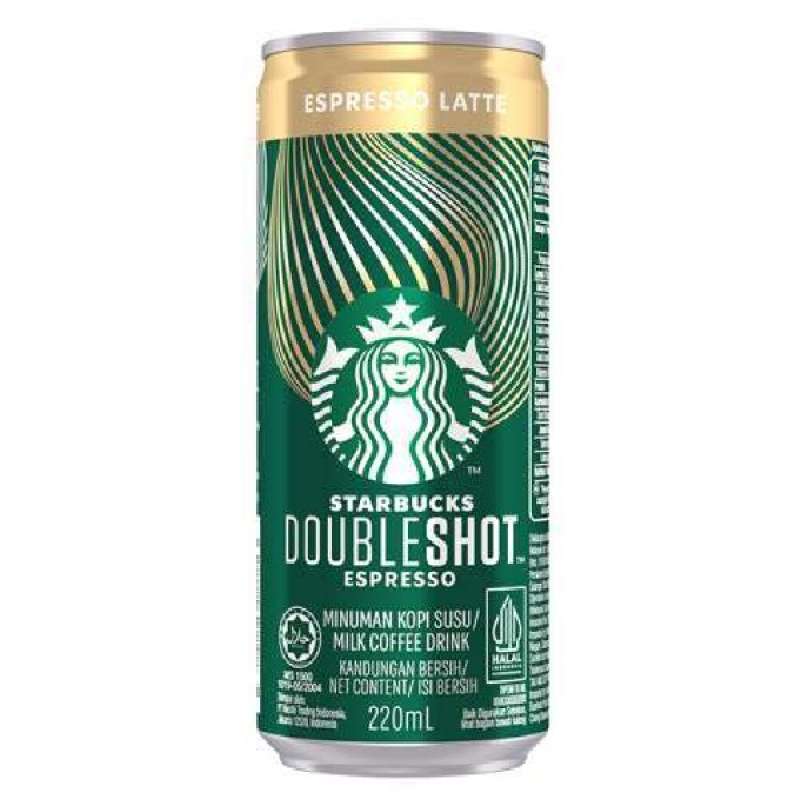 Promo Starbucks Doubleshot Espresso Latte Kaleng 220ml Diskon 14% Di ...