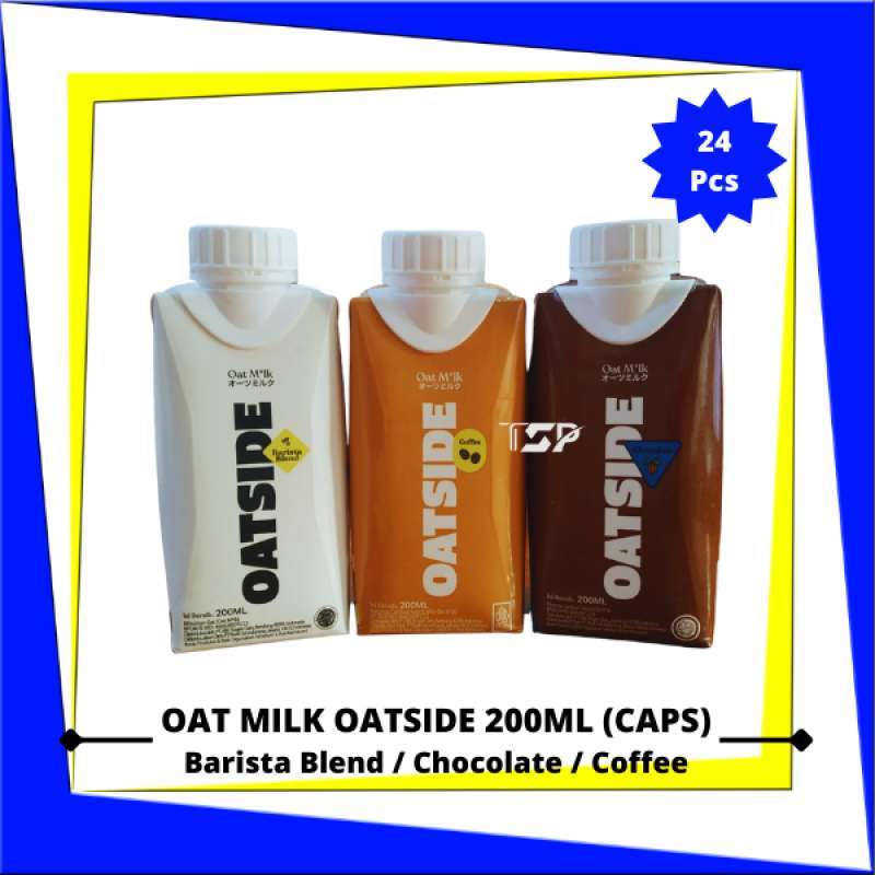 Jual Oat Milk Oatside (caps) Varian Rasa 200ml X 24 Pcs (1 Karton ...