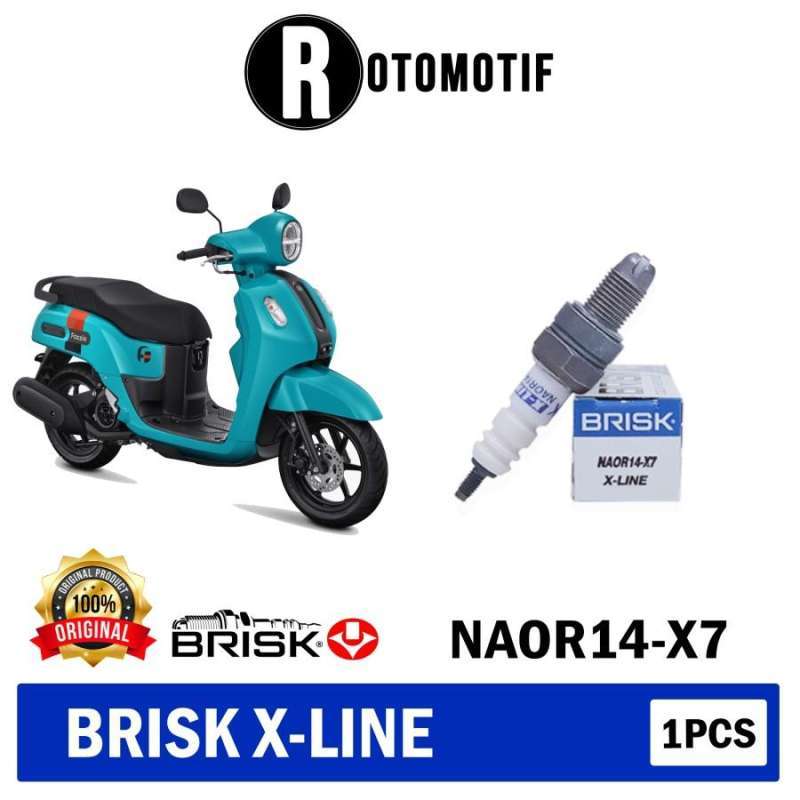 Jual Busi Motor Yamaha Fazzio Brisk X Line Naor14-x7 Di Seller Ruang ...