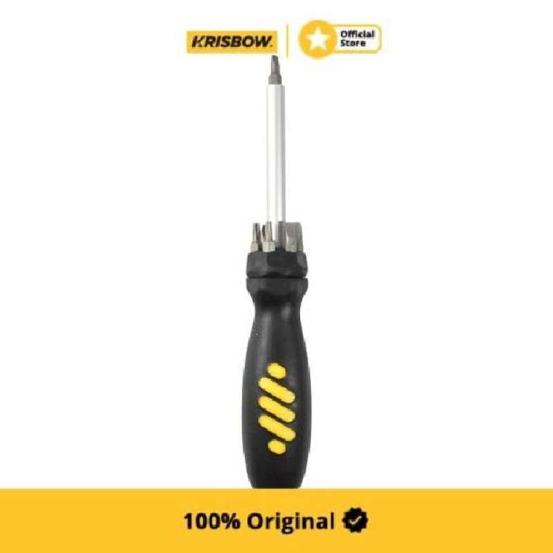 Promo Krisbow Screwdriver Obeng 8 In 1 Lrss8 Diskon 19% Di Seller ...