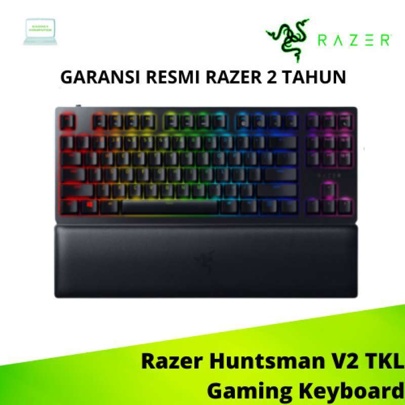Promo Razer Huntsman V2 TKL Tenkeyless Optical Gaming Keyboard Diskon 23% di Seller Tuskar ...