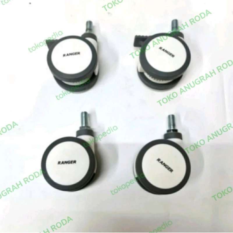 Promo roda rumah sakit/hospital twin wheel 3 inch ranger germany Diskon ...