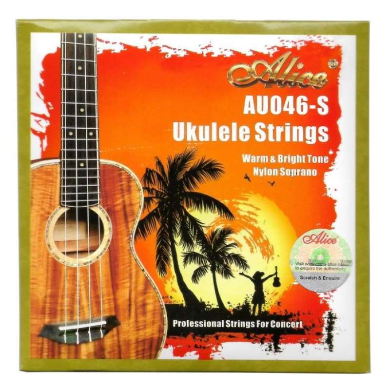 Jual Alice Nylon Tuning Gcea Senar Ukulele Profesional Au046-t Au046-s ...