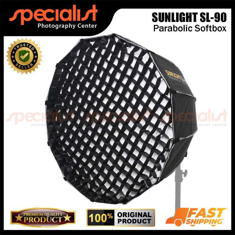 Jual Sunlight SL90 Deep Parabolic Softbox 90cm with Grid di Seller Specialist Photography Center ...