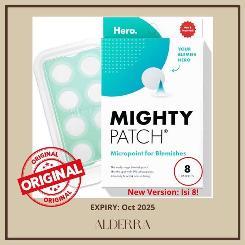 Jual Mighty Patch - Acne / Pimple Patch - Original Usa - 6 Patches Di ...
