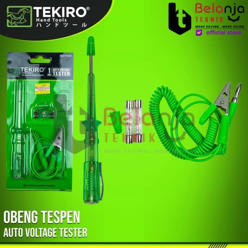 Promo Tekiro Obeng Tespen DC Auto Voltage Tester Tespen Aki Original ...