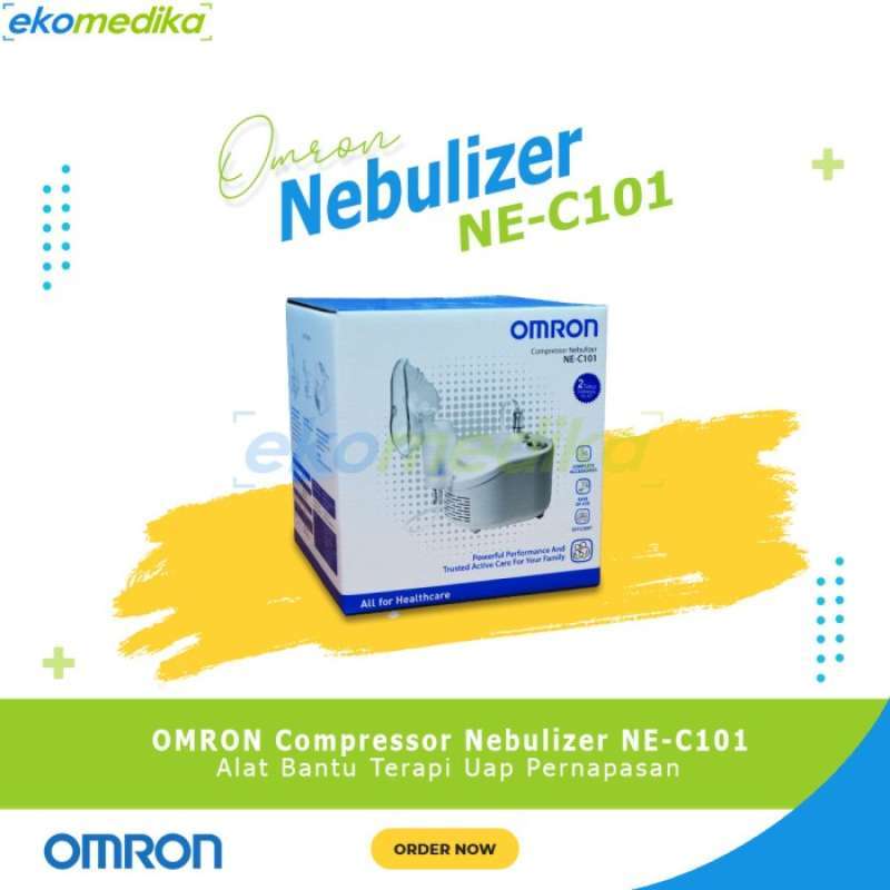 Promo Nebulizer Murah Omron Nec 101 / Omron Ne-C101 Nebulizer Diskon 17% di Seller Mahanani ...
