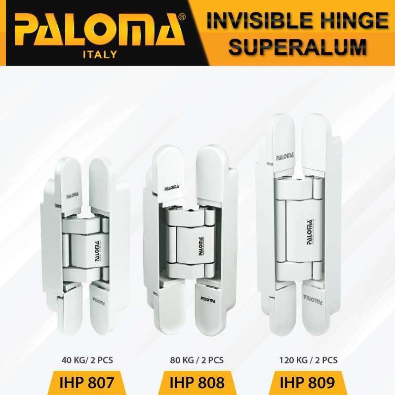 Promo PALOMA Engsel Tanam Invisible Concealed Hinge Pintu Jendela IHP ...