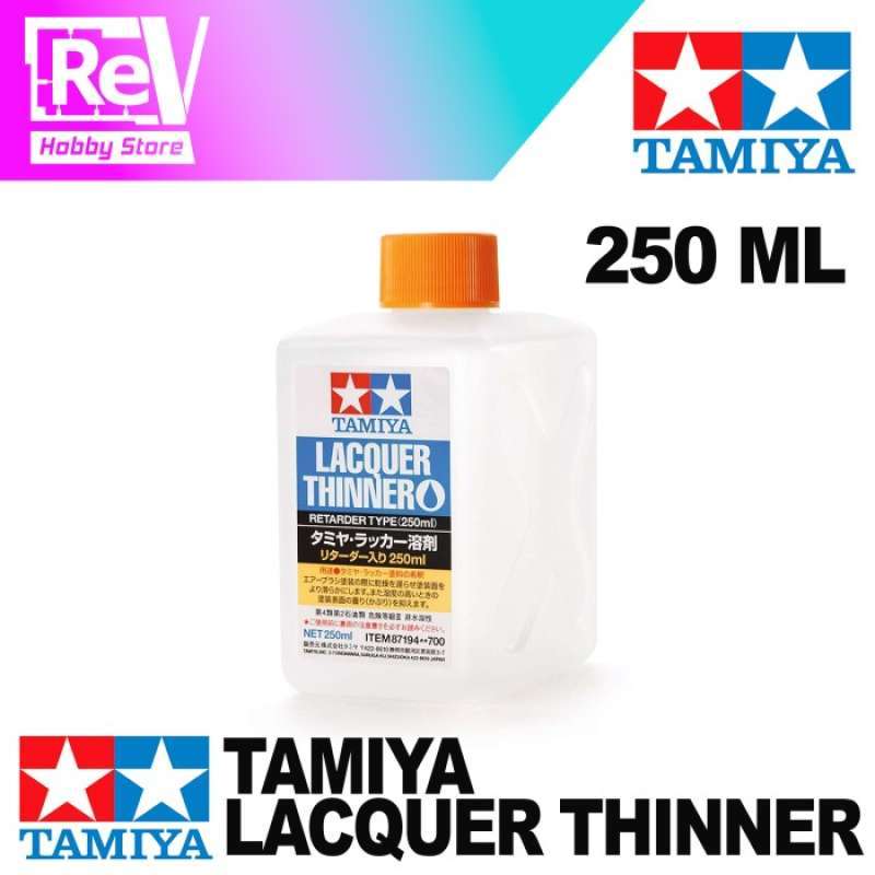 Promo TAMIYA LACQUER PAINT THINNER 250ML RETARDER THINNER GUNDAM MODEL ...