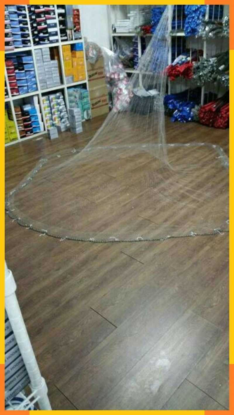Promo Al- Jala Lempar Panjang 2,1 Meter ( Jaring Jala Ikan ) Diskon 17% ...