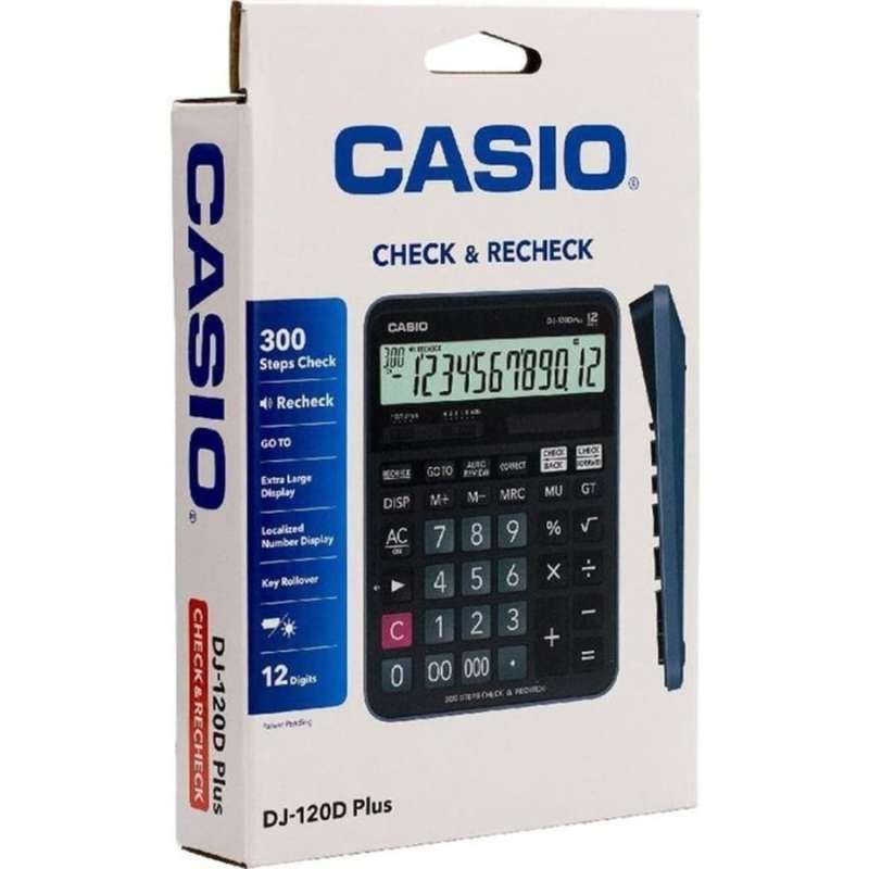 Jual Casio Calculator Dj-120d Plus - Casio Kalkulator Dj-120d Plus Di ...