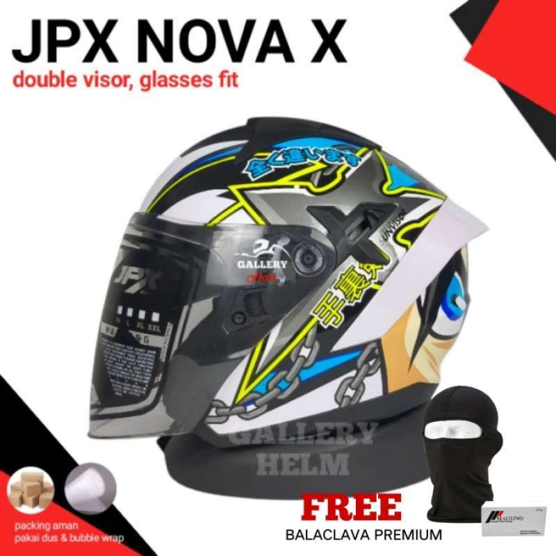 Promo Helm Jpx Nova X N6 Shuriken | Helm Jpx Half Face Diskon 23% Di ...