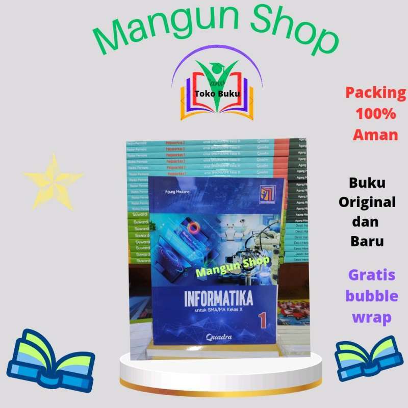Jual Buku Informatika Kurikulum Merdeka Sma Original Harga Termurah April 2024 | Blibli