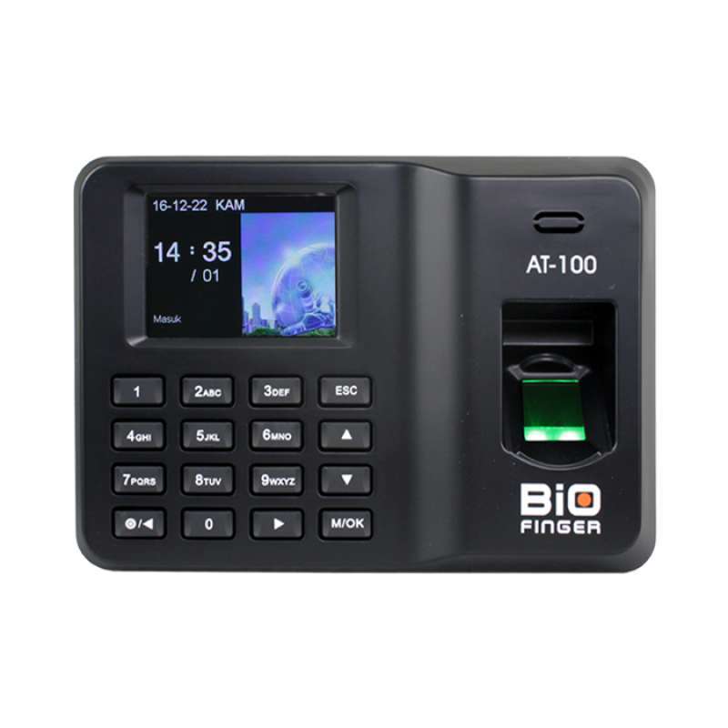Jual Biofinger At-100 - Mesin Absensi Finger Tanpa Aplikasi ...