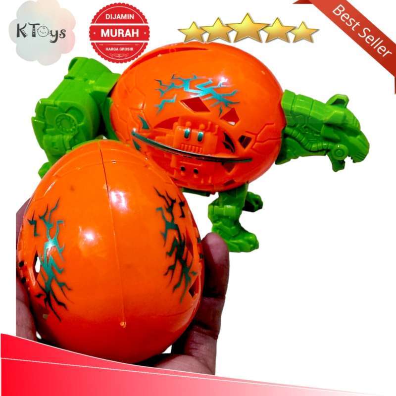 Jual Mainan Anak Robot Telur Dinosaurus Ukuran Besar Di Seller K-toys ...