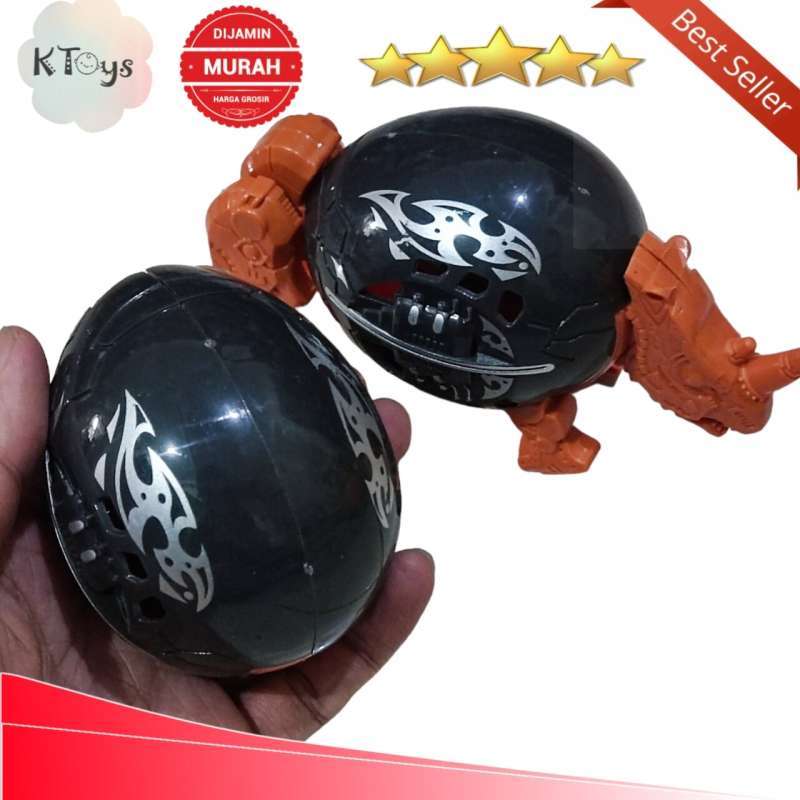 Jual Mainan Anak Robot Telur Dinosaurus Ukuran Besar Di Seller K-toys ...