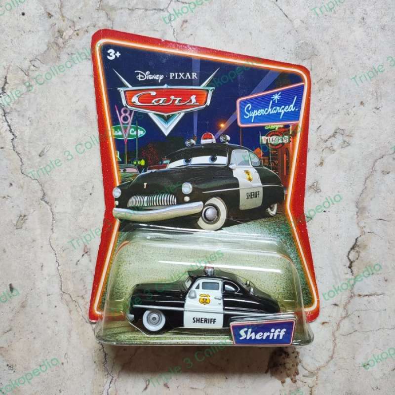 Promo Diecast 1/55 Mattel Disney Pixar Cars SHERIFF SHERRIF SHERIF ...
