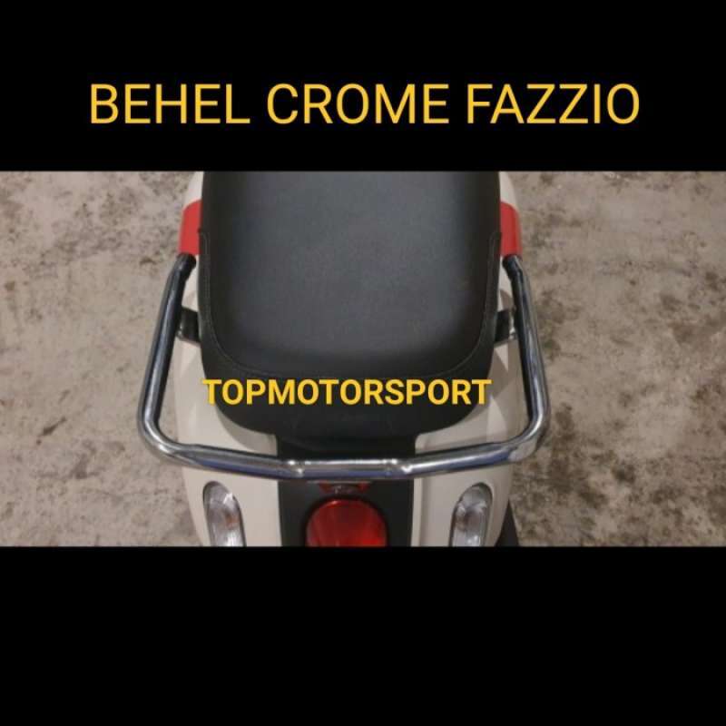 Promo Behel Fazzio Pengangan Crome Yamaha Fazzio Full Besi Best Quality ...