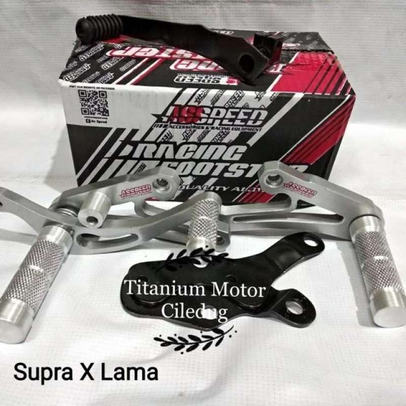 Promo Foot Step Underbone Supra X 100cc Lama As Speed Racing Diskon 23% ...