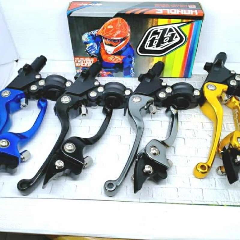 Jual Hendel handle set klx crf 150 wr 155 TLD model enduro kopling rem ...