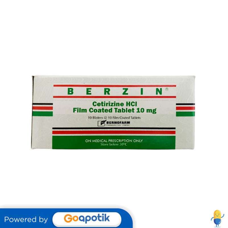 Berzin Tablet 10 Mg Lengkap Harga Terbaru Februari 2024 | Blibli