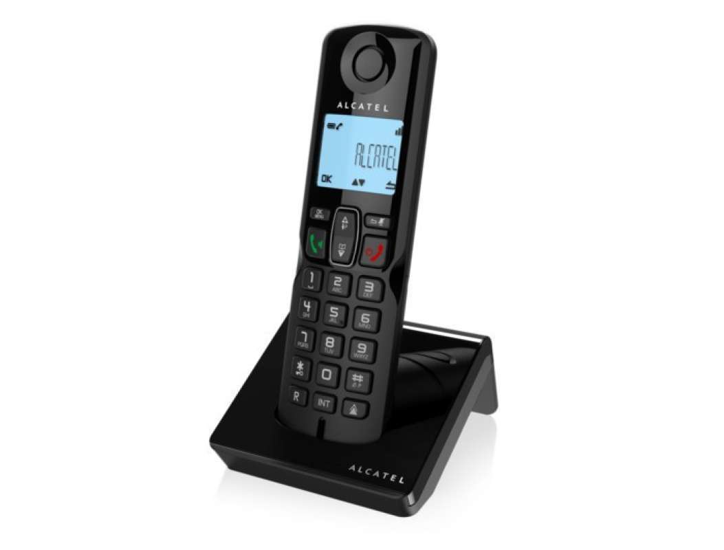 Jual Alcatel S250 Cordless Phone Telepon Wireless - Black Di Seller ...