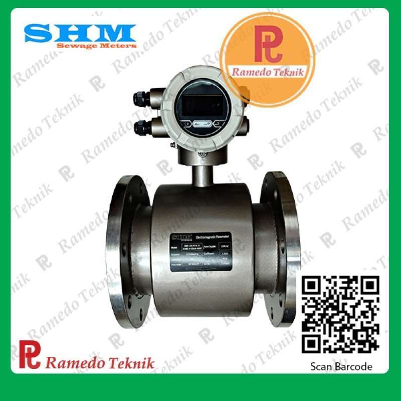 Jual Flow Meter Shm Electromagnetic Digital 6 Inch - Flow Meter Dn 150 ...