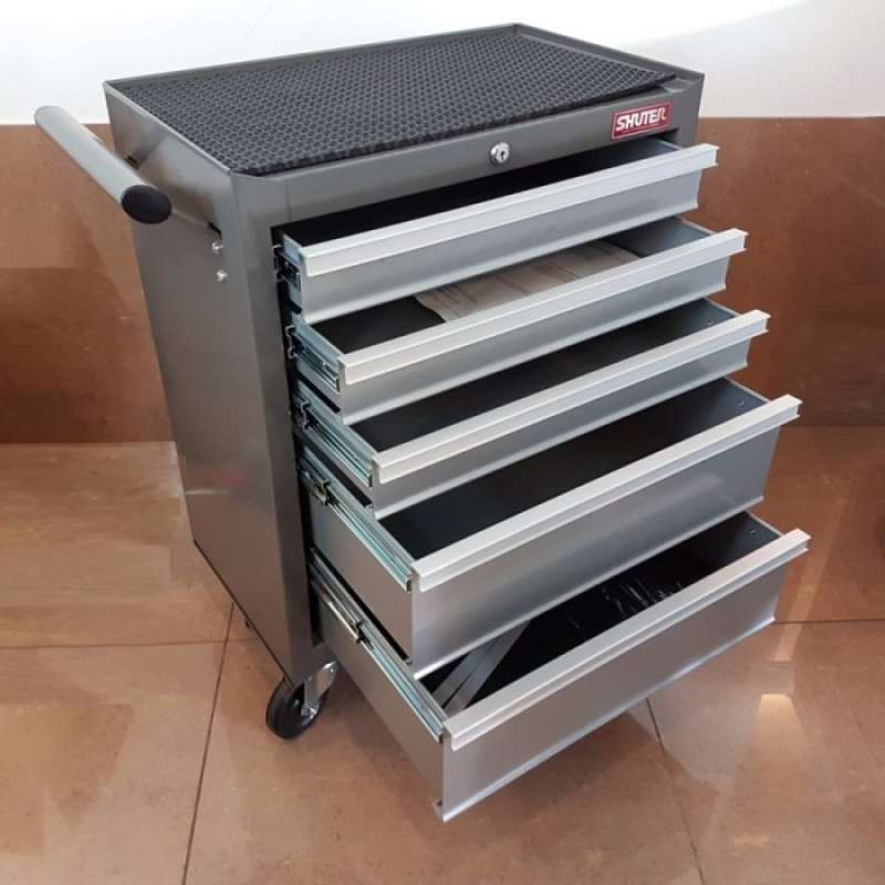 Promo Trolley Perkakas TC-S23 (NTC-S23)Shuter Tool Cart/Trolley 5 DRAWER Diskon 23% di Seller ...