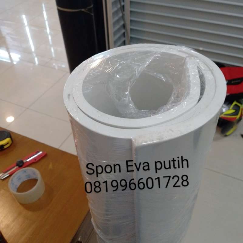 Jual Spon Eva/sponge Busa Ati Putih Potongan Tebal 10mm X 50cm X 100cm ...