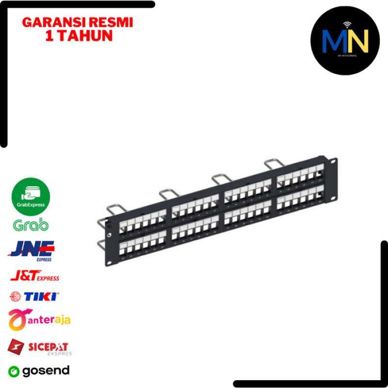 Promo Amp Commscope 760237041 Blank Patch Panel 48 Port Unloaded ...