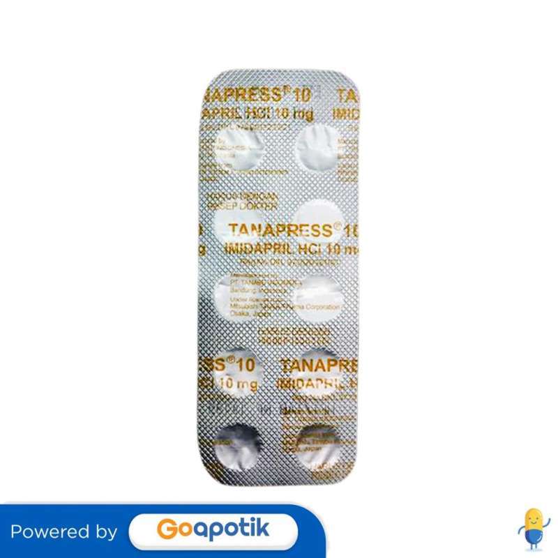 Jual Tanapress 10 Mg Strip 10 Tablet Di Seller Apotek Setiabudi ...