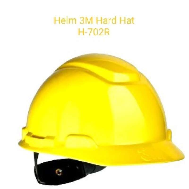 Promo Helm Safety 3M Hard Hat H-702R Warna Kuning - Safety Helmet 3M ...