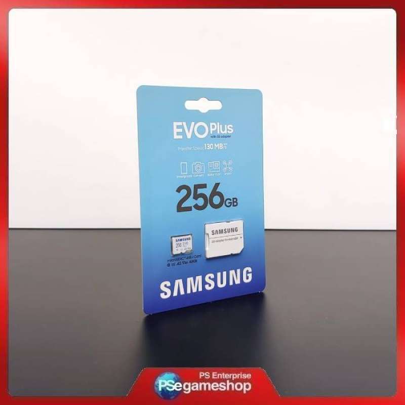 Promo Samsung Evo Plus Microsd Card 256gb Diskon 8% Di Seller Ps Enterprise - Ancol, Kota ...