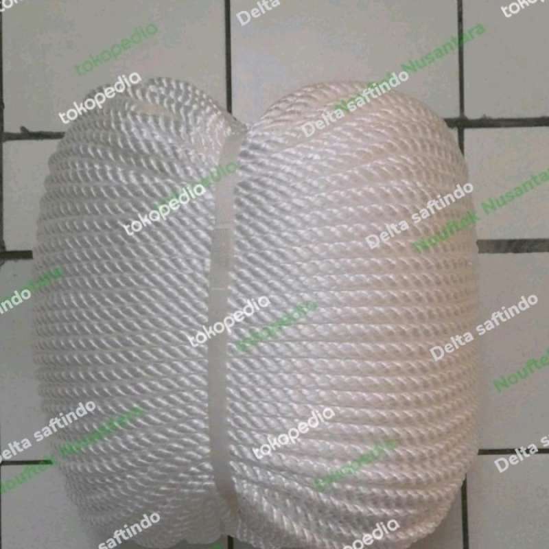 Promo Tali Tambang Nylon 15mm x 200 Meter Nilon Rope High Quality ...