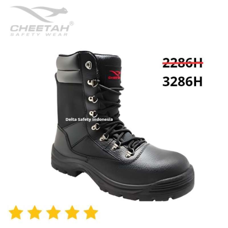 Promo Sepatu Safety Shoes Cheetah 3286h Original Safety Shoes Pria ...