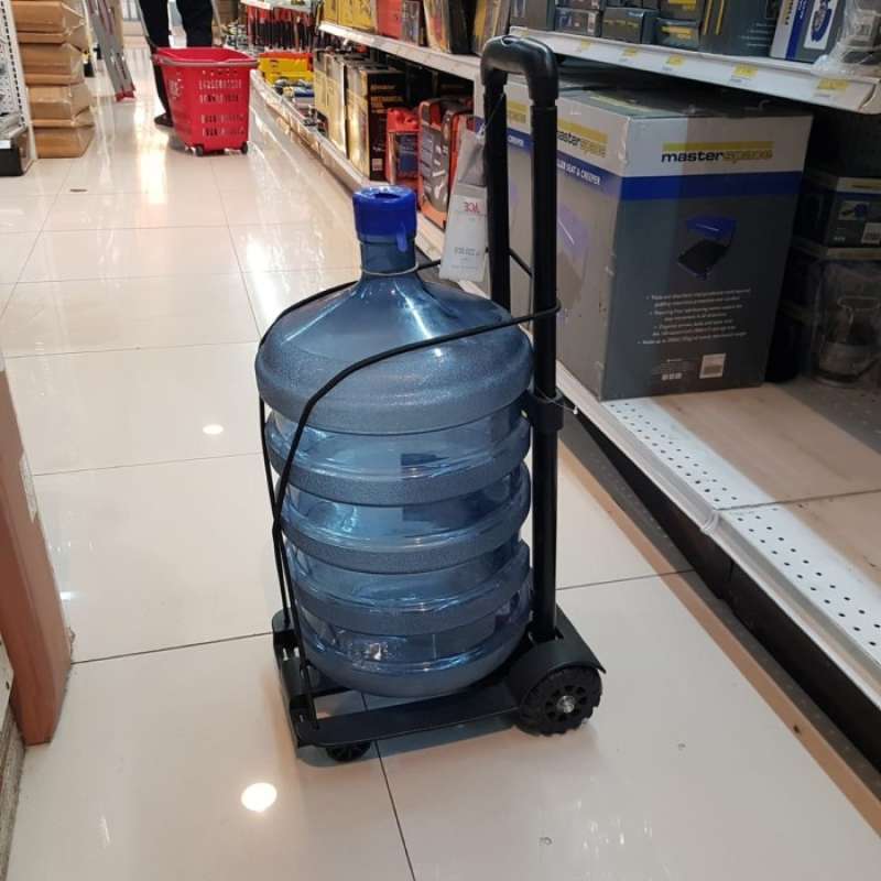 Promo troli barang 50 kg / Krisbow troli galon / Krisbow foldable ...