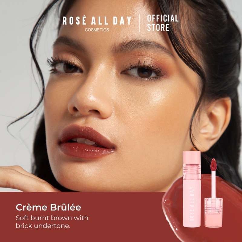 Jual Rosé All Day Plush Lip Tint Creme Brulee | Opera Night | Someberry ...