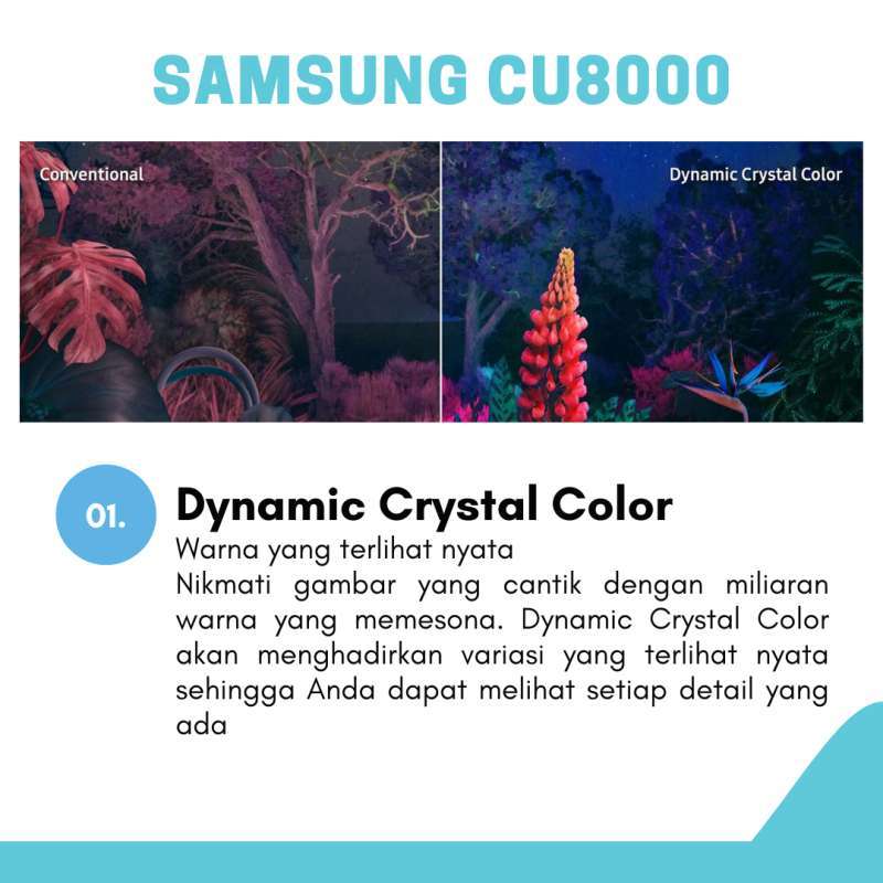 Promo Samsung Ua55cu8000 Smart Tv Led 55 Inch Crystal Uhd 4k 55cu8000 Diskon 6% Di Seller ...