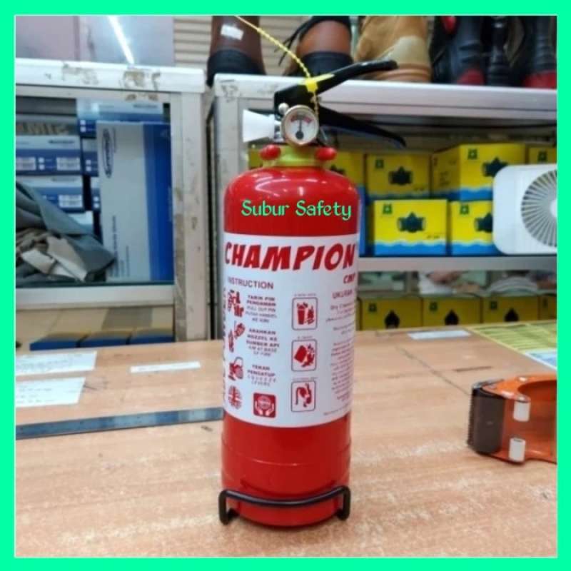 Promo Apar Powder 1kg Champion / Alat Pemadam Api 1kg Promo Diskon 23% ...