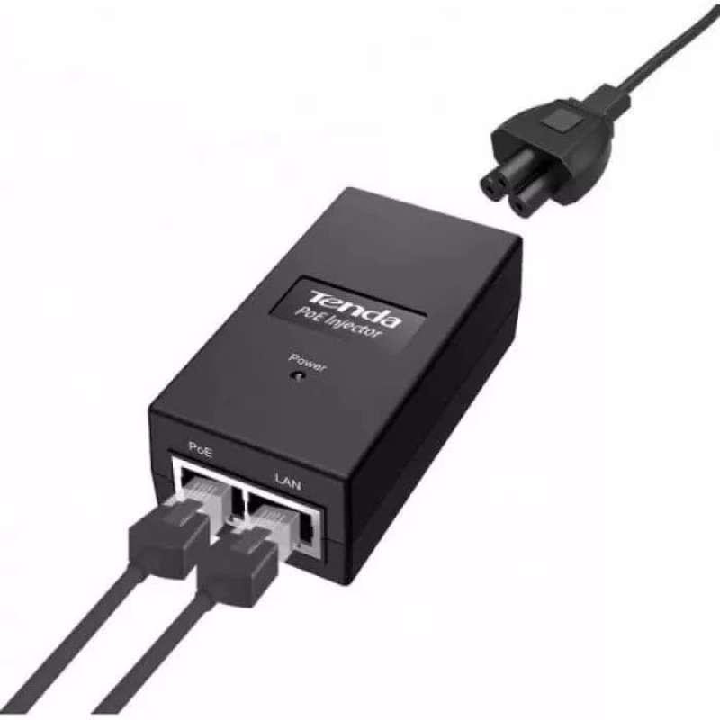 Promo Tenda POE15F POE Injector 15 Watt 48V 1A Over Ethernet Diskon 23% ...