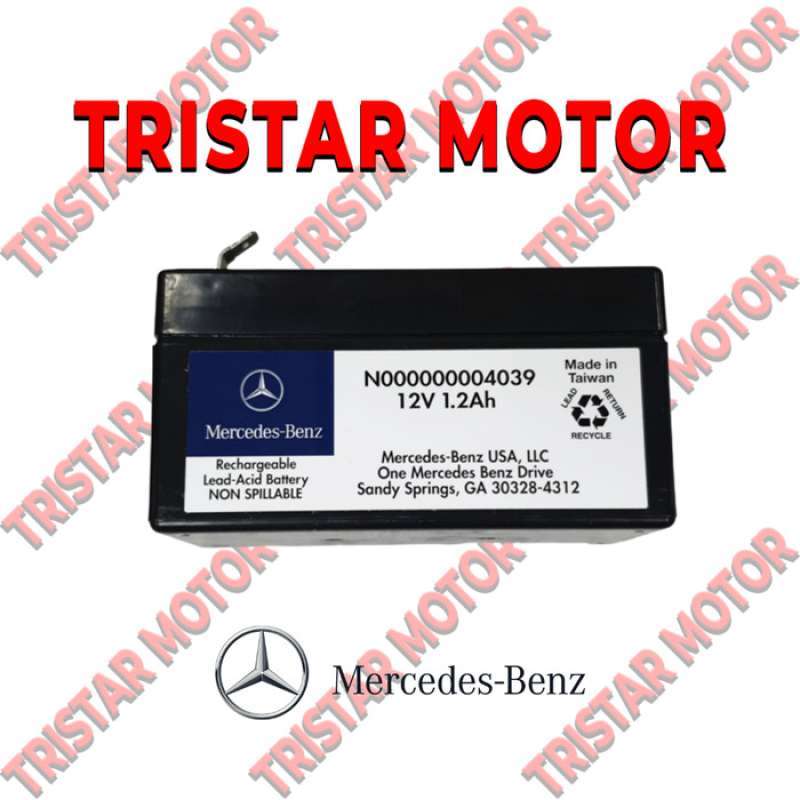Promo Back up Auxiliary Battery Mercedes W221 W212 W204 W166 12V 1.2Ah ...