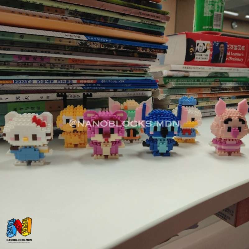 Jual Nano Block Model Karakter Kartun Mainan Balok Edukasi Anak Diy ...